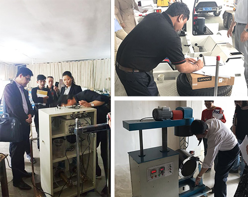 Training - TBT testing equipment